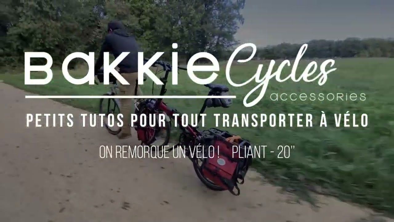 How do I tow a folding bike? – Bakkie Cycles Accessories