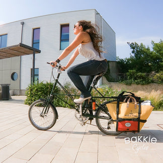 Bakkie Bike Bag: 15L + Rack to Carry Everything! – Bakkie Cycles ...